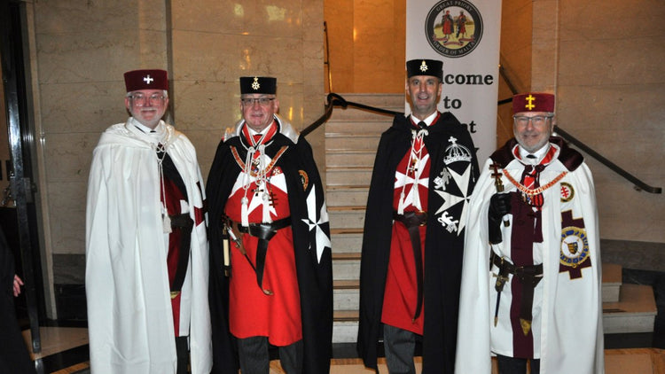 Order of Malta Masonic Regalia for the Scottish Constitution – Luxe Regalia